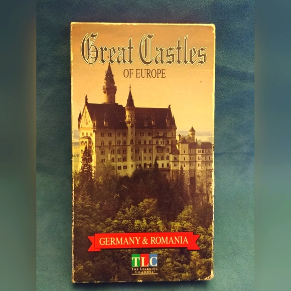 Media | Great Castles Of Europe Germany Romania Vhs | Poshmark